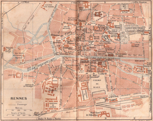Liste des plans de la ville de Rennes — WikiRennes