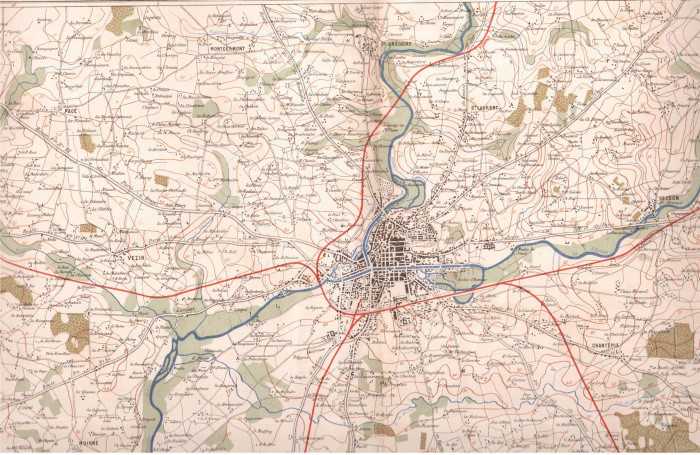 Relief du bassin de Rennes — WikiRennes