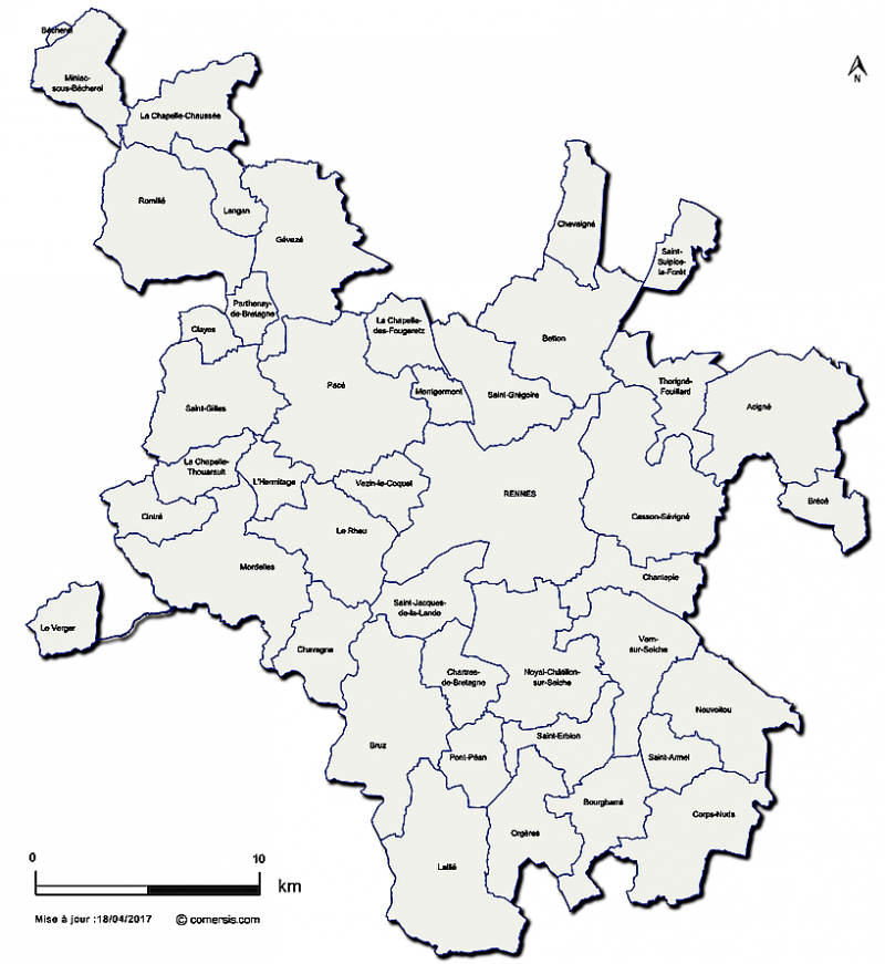 Aire d'attraction de Rennes — WikiRennes